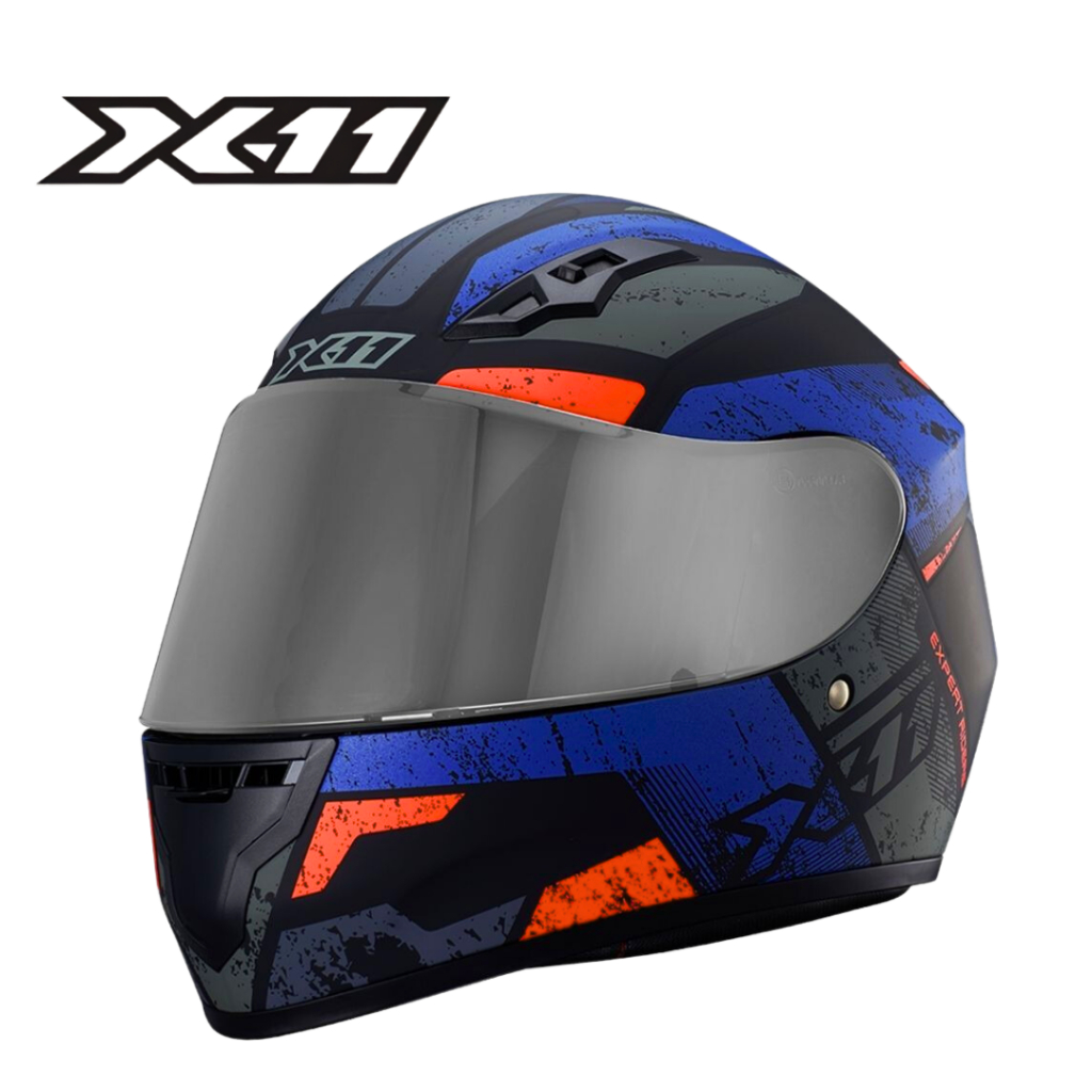Capacete X11 Trust Pro Ballads + Viseira Cristal | Shopee Brasil