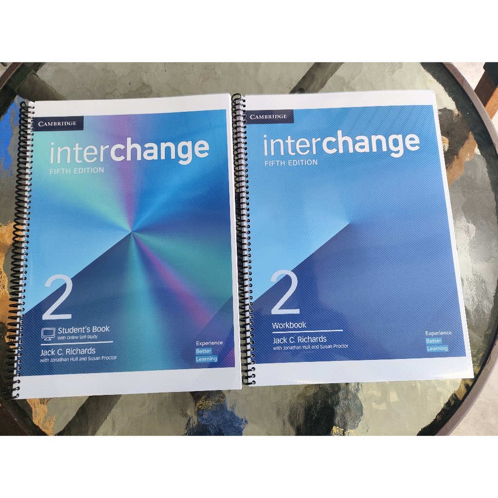 Interchange 2 5th Student's book + Workbook | Shopee Brasil