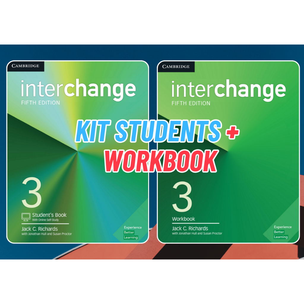 Interchange 3 5th Student's book + workbook | Shopee Brasil
