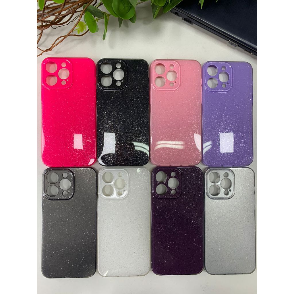 Capa Capinha de Celular Silicone com Glitter Samsung A05/A05S/A15/A25/A34/A35/A54/A55/A03/A30S ...