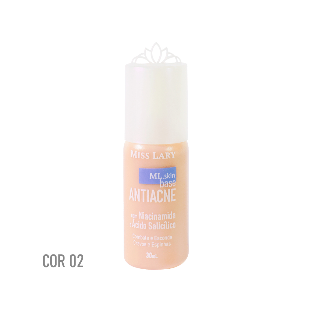 BASE ANTIACNE 02 MISS LARY | Shopee Brasil