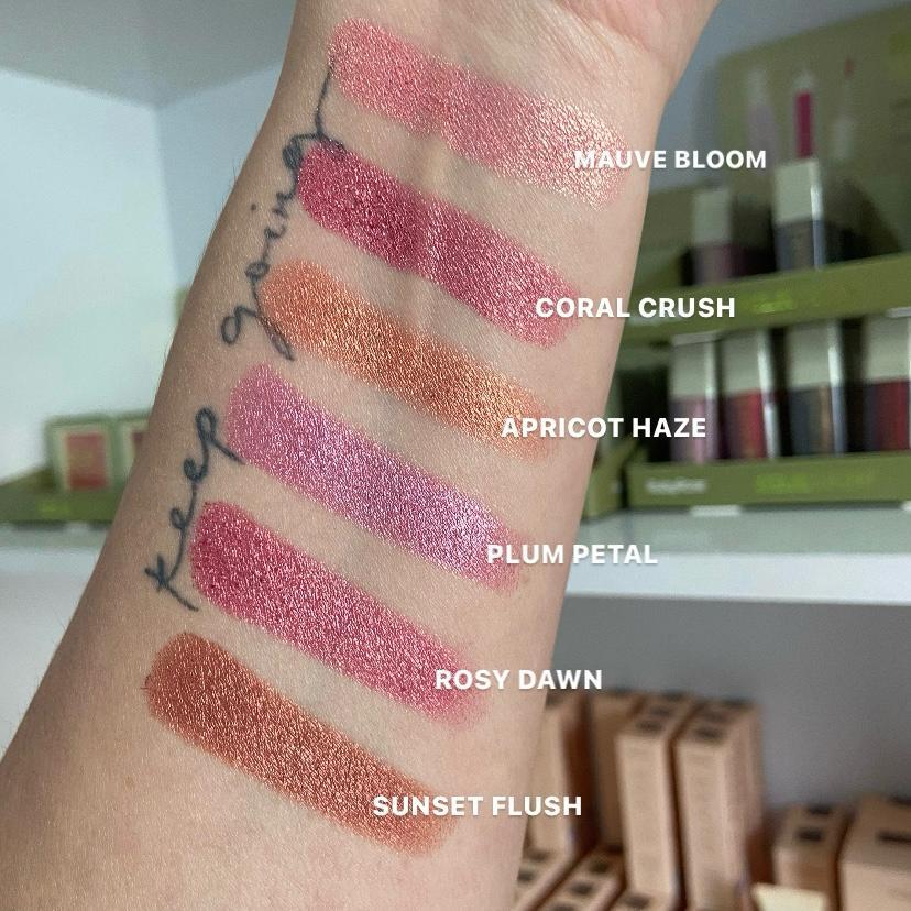 Blush em Creme Fresh Face Silk Skin - Ruby Rose | Shopee Brasil