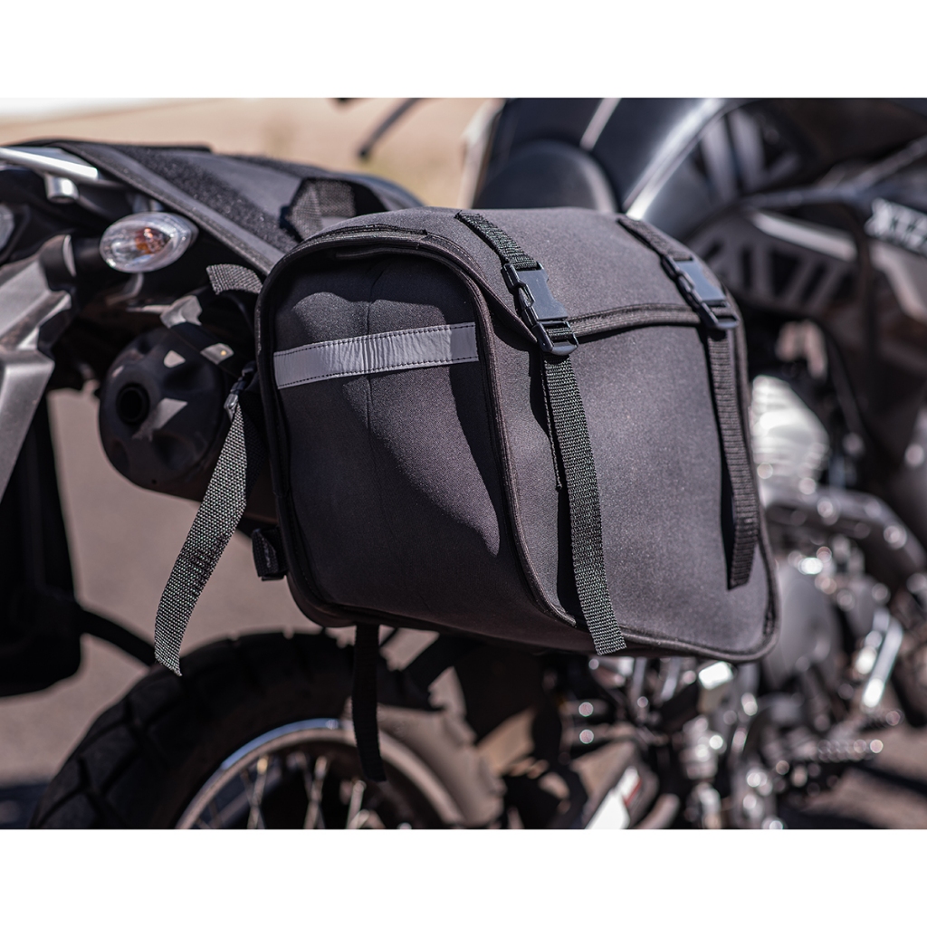 Alforge Universal Moto Impermeável 60 Litros Em Nylon Forrado EVA 4mm ...