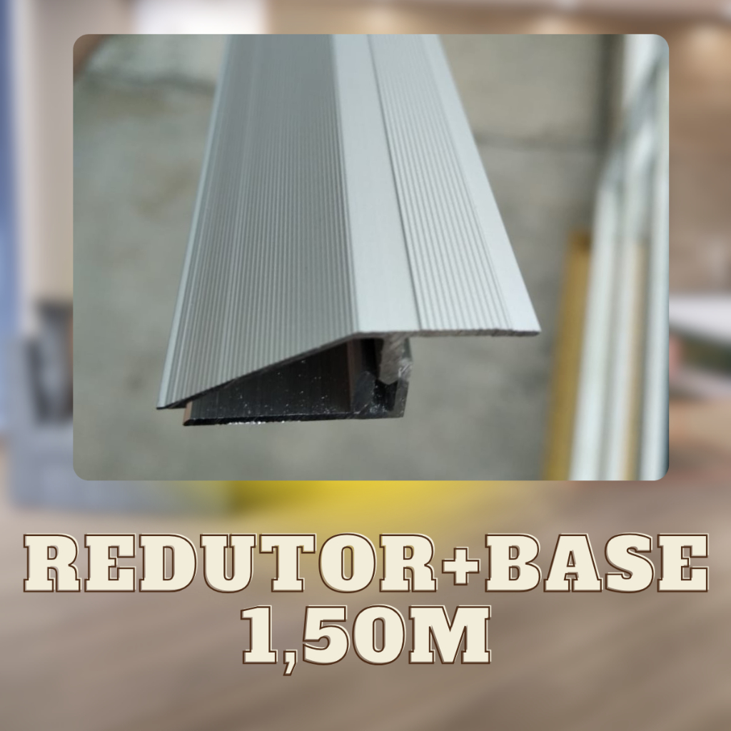 Perfil redutor para desnível de piso laminado (Diversas medidas ...