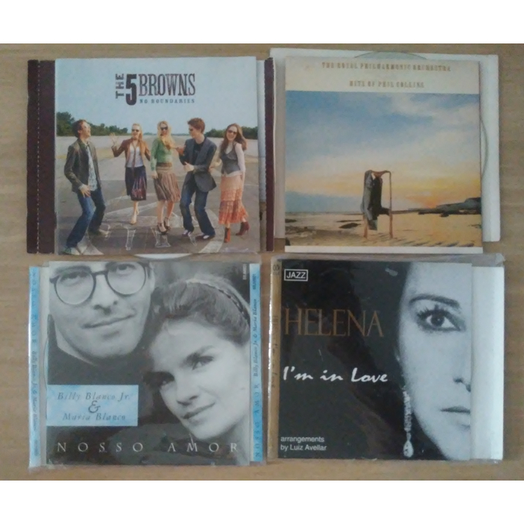 CD HELENA THE ROYAL 5 BROWNS BLANCO (LOTE 4 CDS) | Shopee Brasil