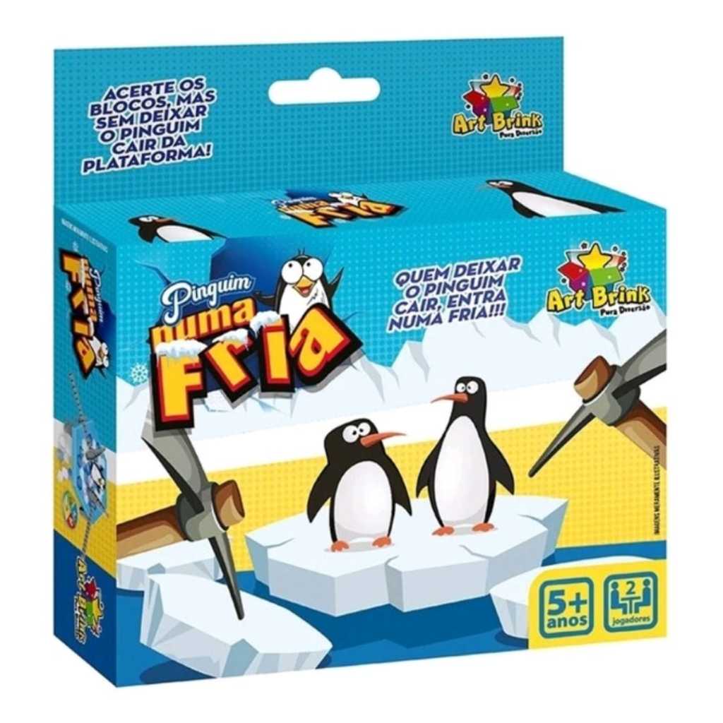 Jogo Pinguim Game Quebra Gelo Brinquedo Interativo Art Brink Original ...