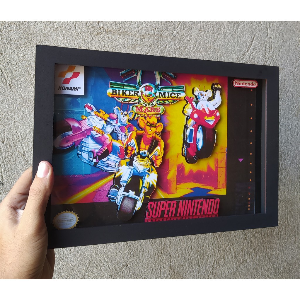 Quadro 3D Biker Mice From Mars capa | Shopee Brasil