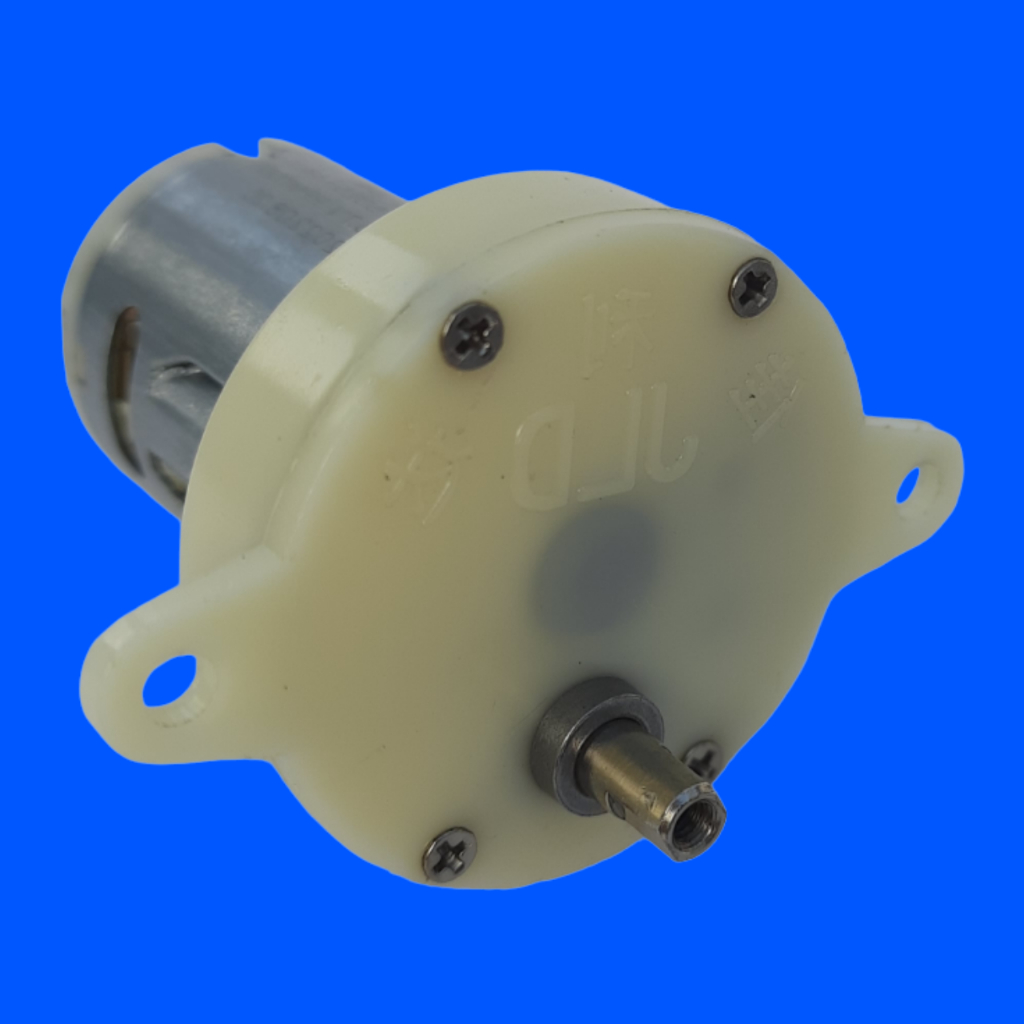 Mini Motor Dc Elétrico Caixa Redução Engrenagem FERRO Ponta 3.7v RPM ...