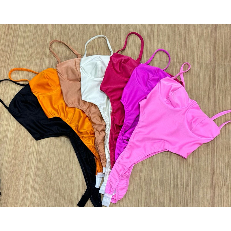 body acetinado cavado | Shopee Brasil
