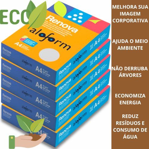 50% OFF PAPEL A4 RESMAS A4 FOLHAS PAPEL A4 SULFITE ECOLOGICO ...