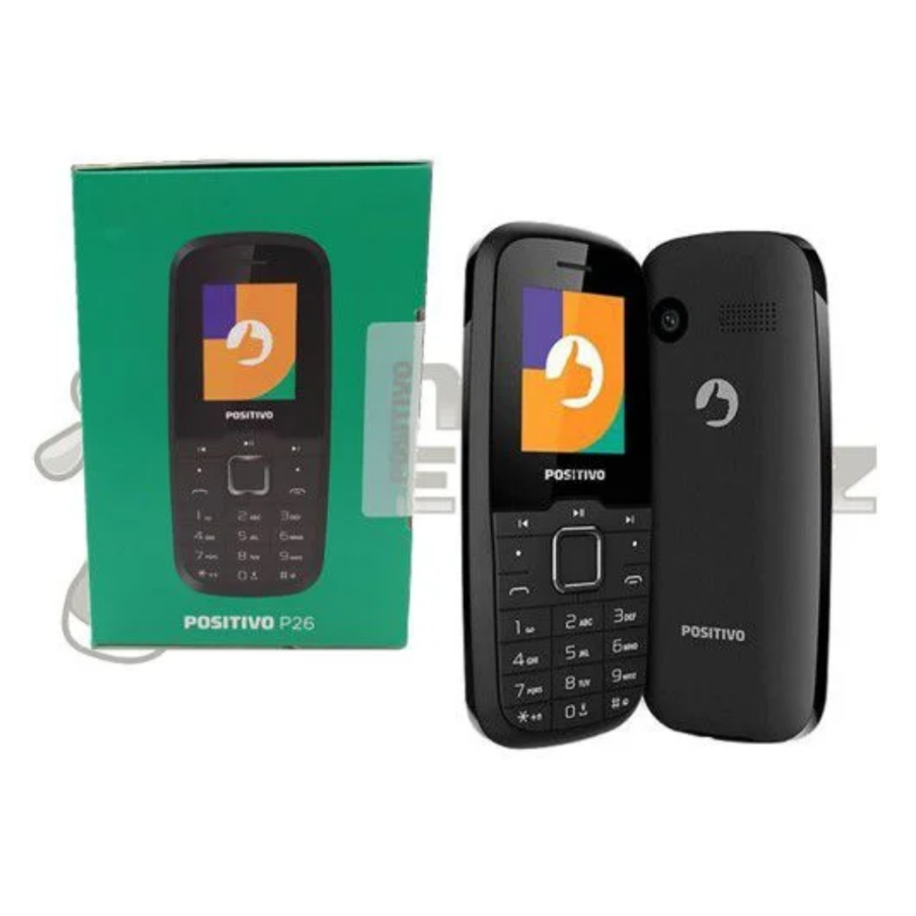 Celular Positivo P26 Dual Chip Radio FM Celular Simples Idoso | Shopee ...