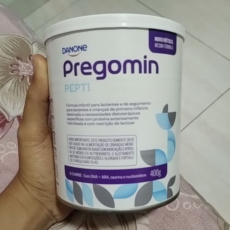 Fórmula Infantil Pregomin Pepti Zero Lactose Danone 0 a 3 anos 400g ...