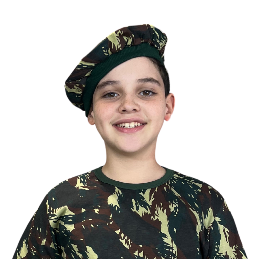 Boina com Estamapa Camuflada do Exército Adulto e Infantil | Shopee Brasil