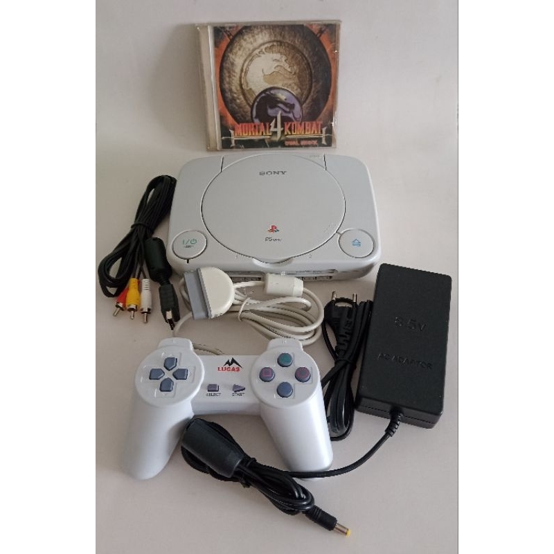 PSone original semi-novo completo | Shopee Brasil