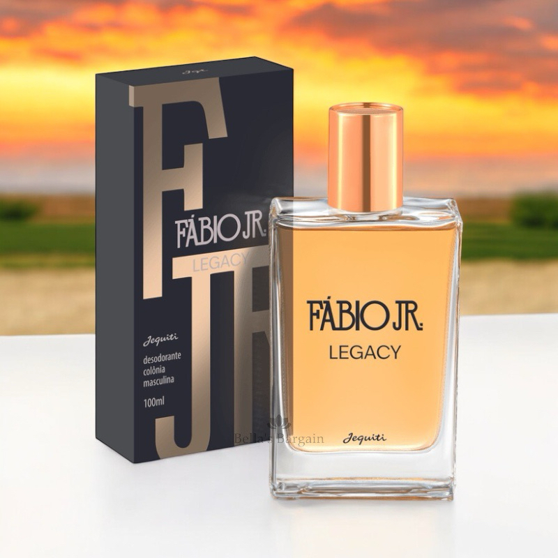 Desodorante Colônia Masculina Fábio Jr. Legacy, 100ML | Shopee Brasil