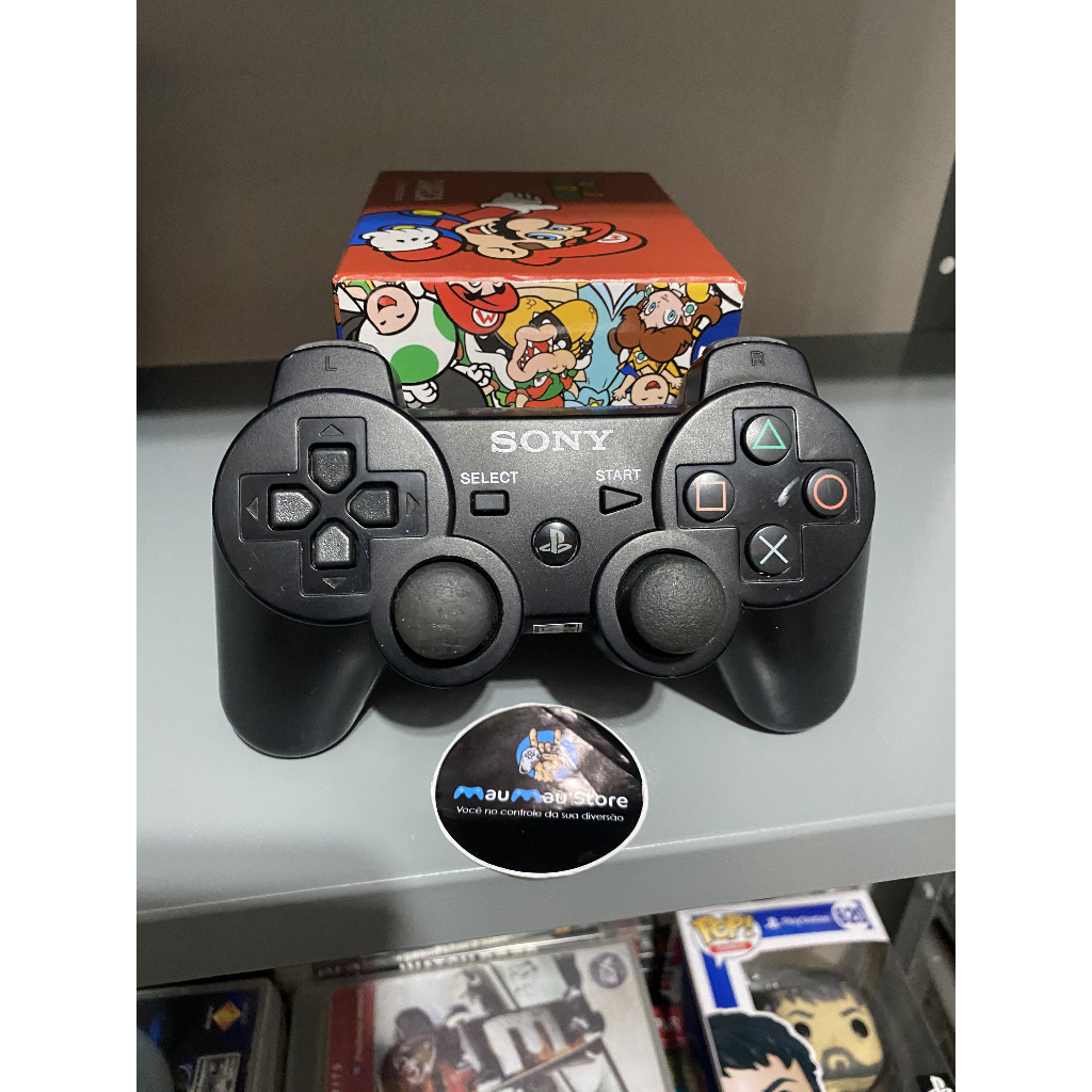 Controle PS3 Original Usado - Dualshock 3 Joystick Manete Controle de ...