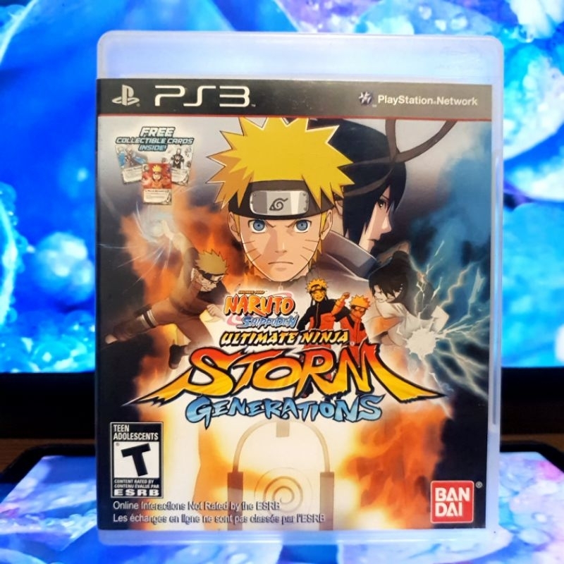 Naruto Ultimate Ninja Storm Generations PS3 Mídia Física Jogo Original ...