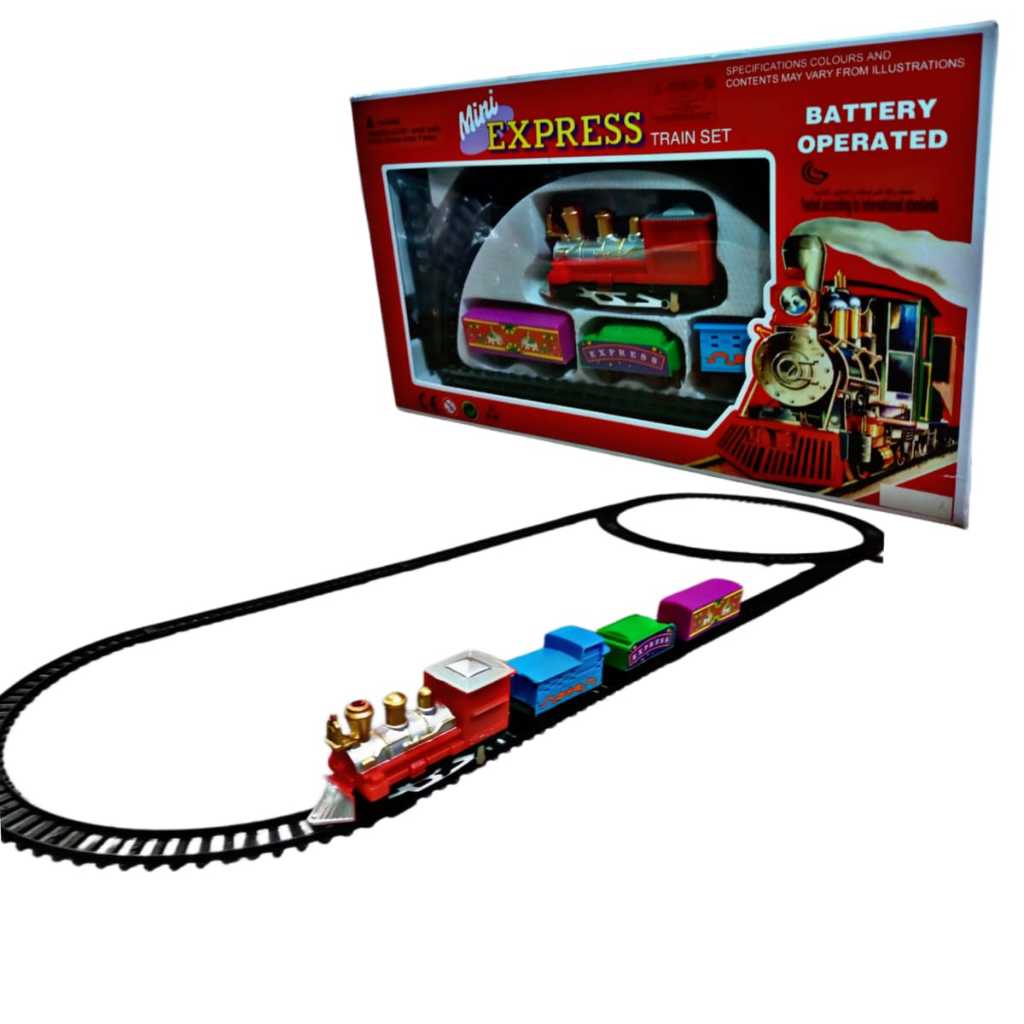 Brinquedo Trem Trenzinho Piui A Pilha Infantil Luzes Locomotiva ...