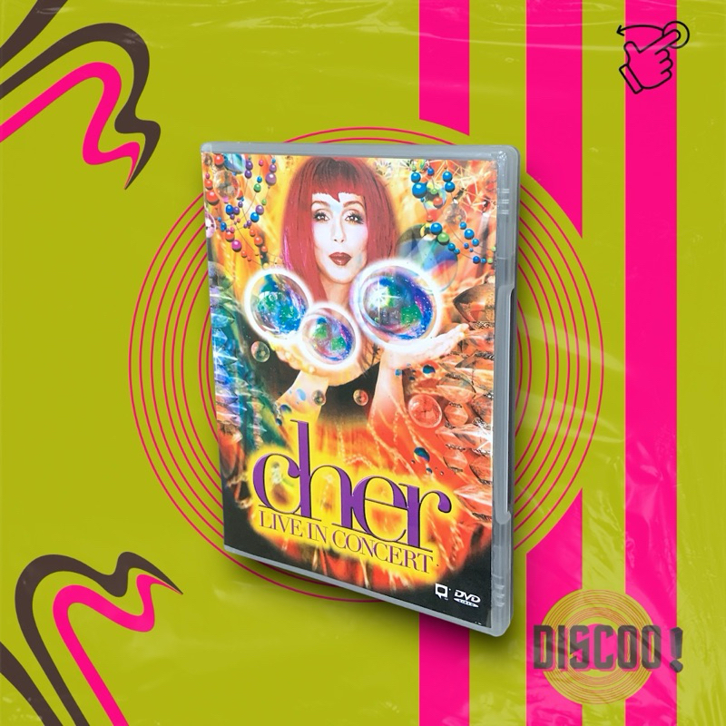DVD Cher | LIVE IN CONCERT | Shopee Brasil