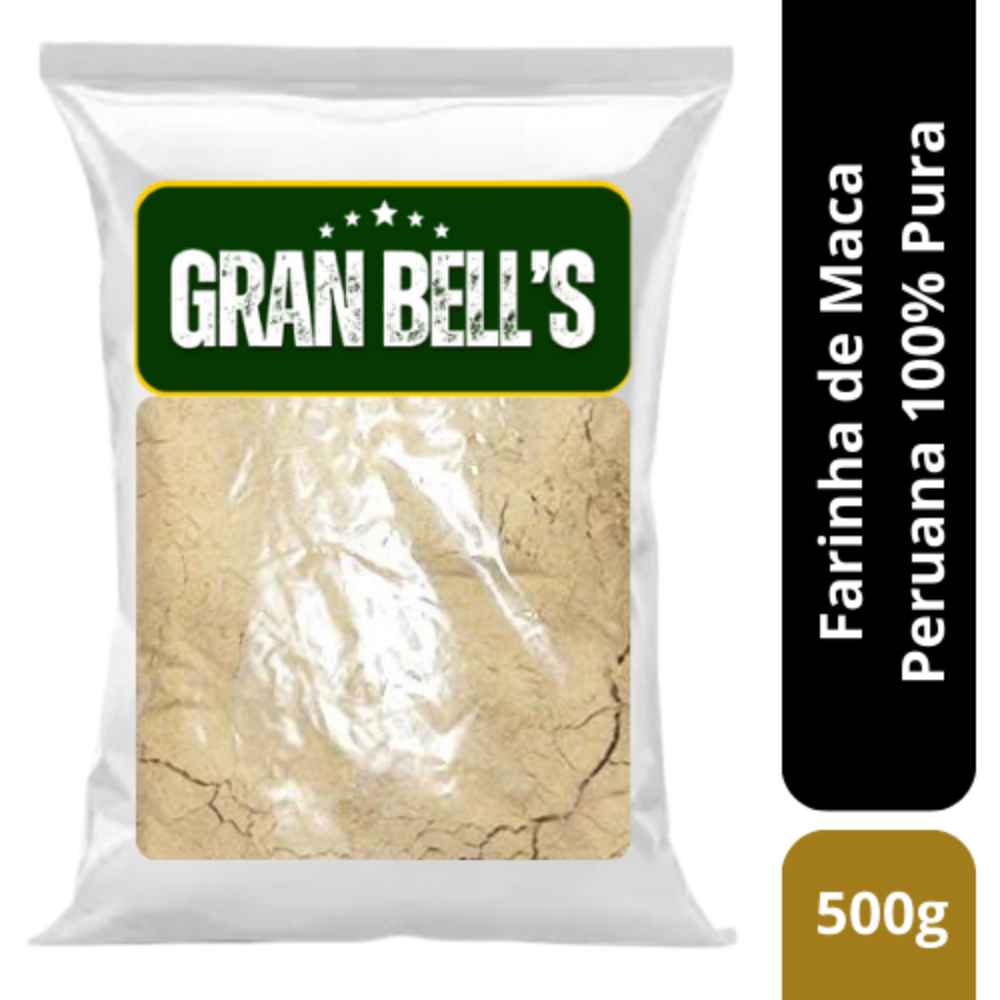 Maca Peruana Pura em Farinha GRAN BELL'S - 500g | Shopee Brasil