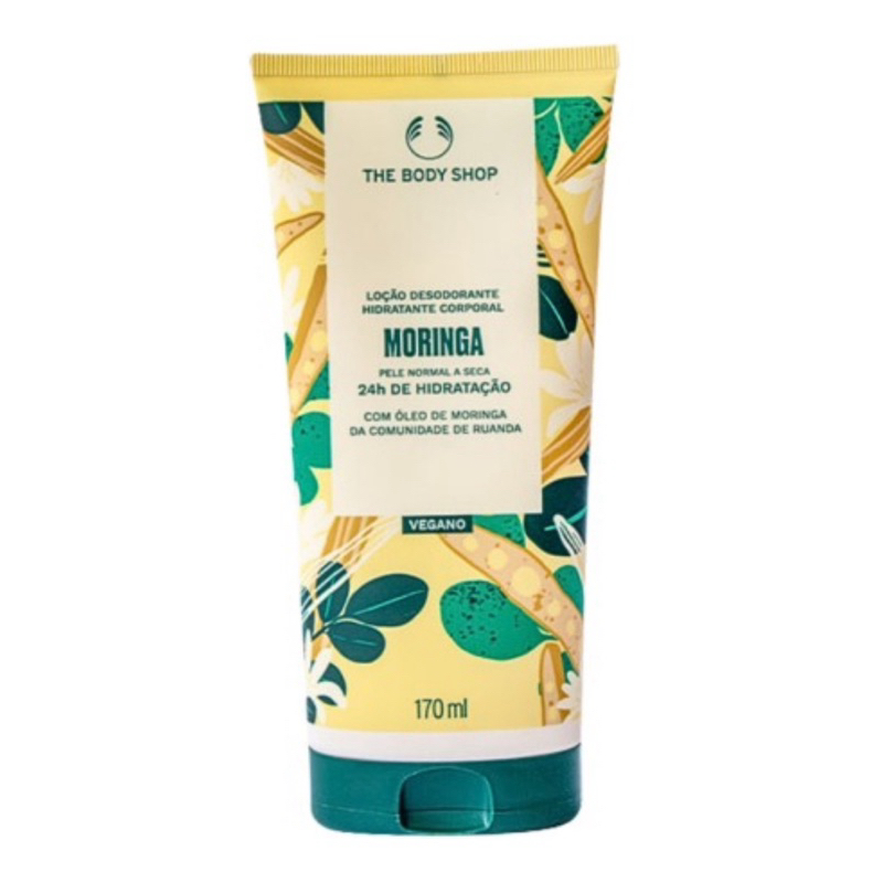Loção Hidratante Corporal Moringa THE BODY SHOP 170ml | Shopee Brasil