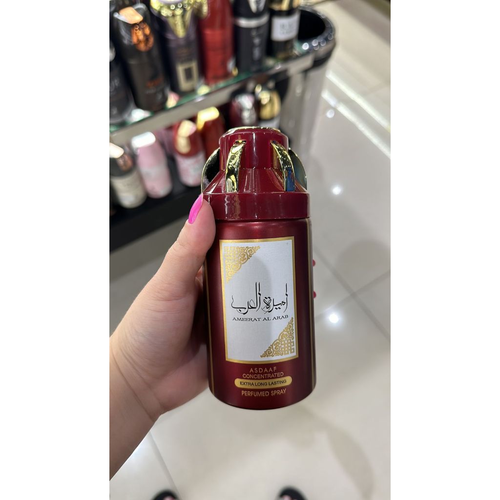 PERFUME ARABE EM SPRAY Ameerat Al Arab | Shopee Brasil