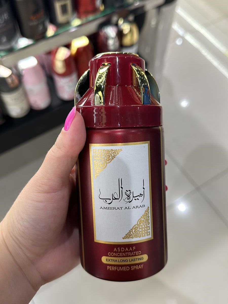 PERFUME ARABE EM SPRAY Ameerat Al Arab | Shopee Brasil