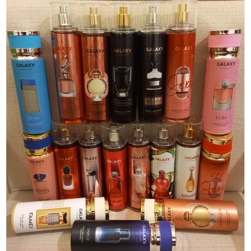 Galaxy Concept 200ml ou 250ml ( Body Splash ) | Shopee Brasil