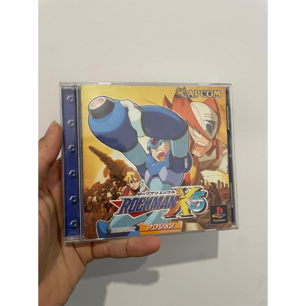 Rock Man X5/ Mega Man X5 Ps1 Original Japones | Shopee Brasil