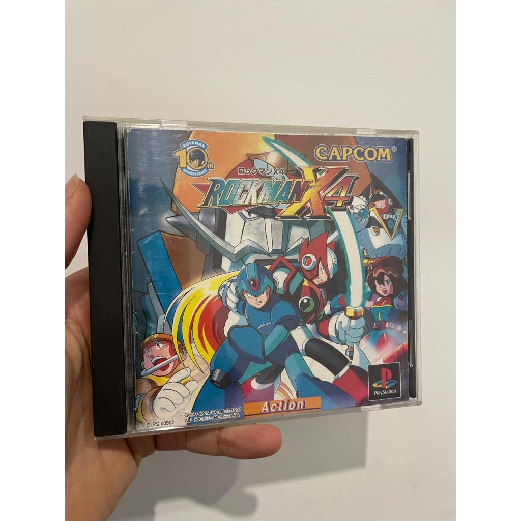 Rock Man X4/ Mega Man X4 Ps1 Original Japones | Shopee Brasil