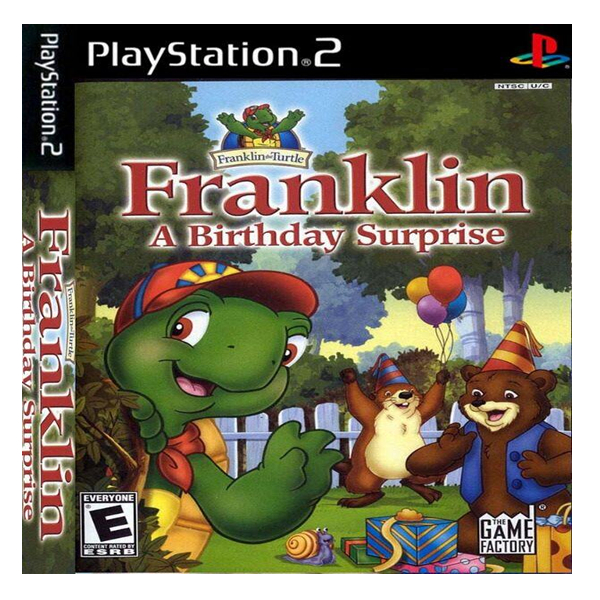 Franklin the Turtle A Birthday Surprise - Ps2 Playstation 2 | Shopee Brasil