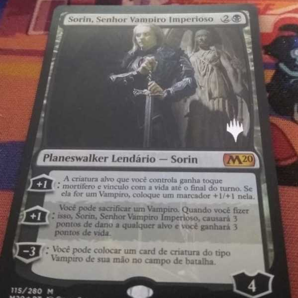 Card Magic Sorin, Senhor Vampiro Imperioso FOIL Magic the Gathering ...