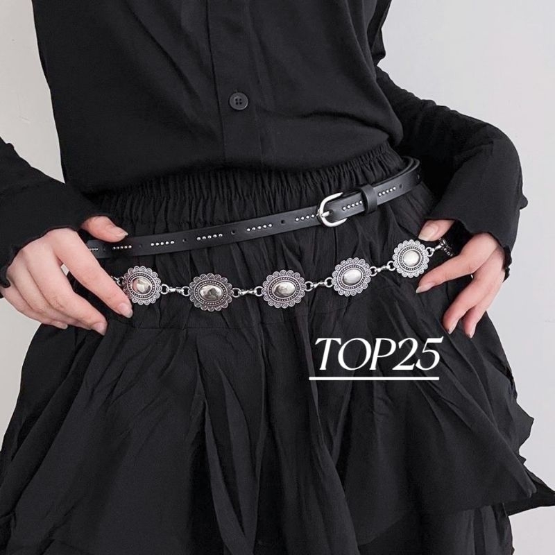 Cinto corrente de cintura estilo étnico retrô para voce arrasa | Shopee ...