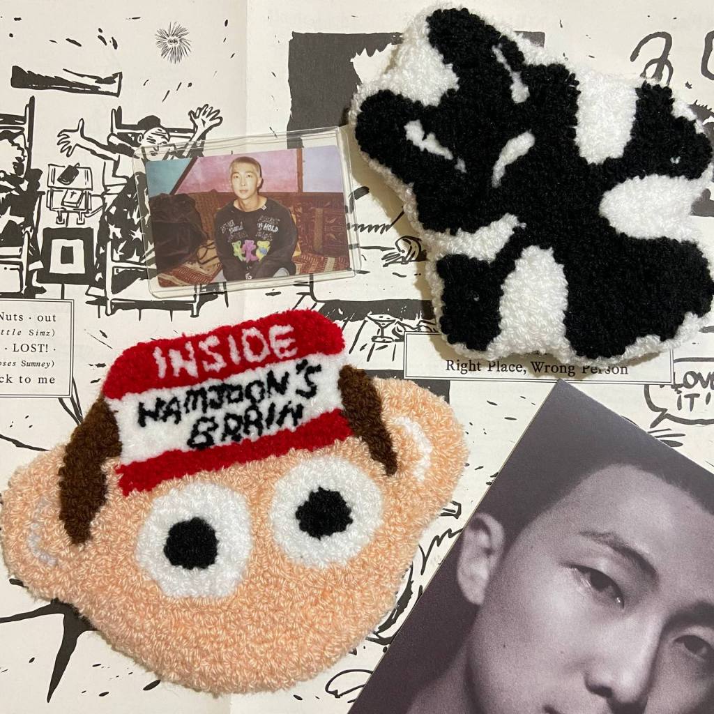 Mini tapete / Chaveiro RPWP BTS RM Namjoon (Right People, Wrong Person ...