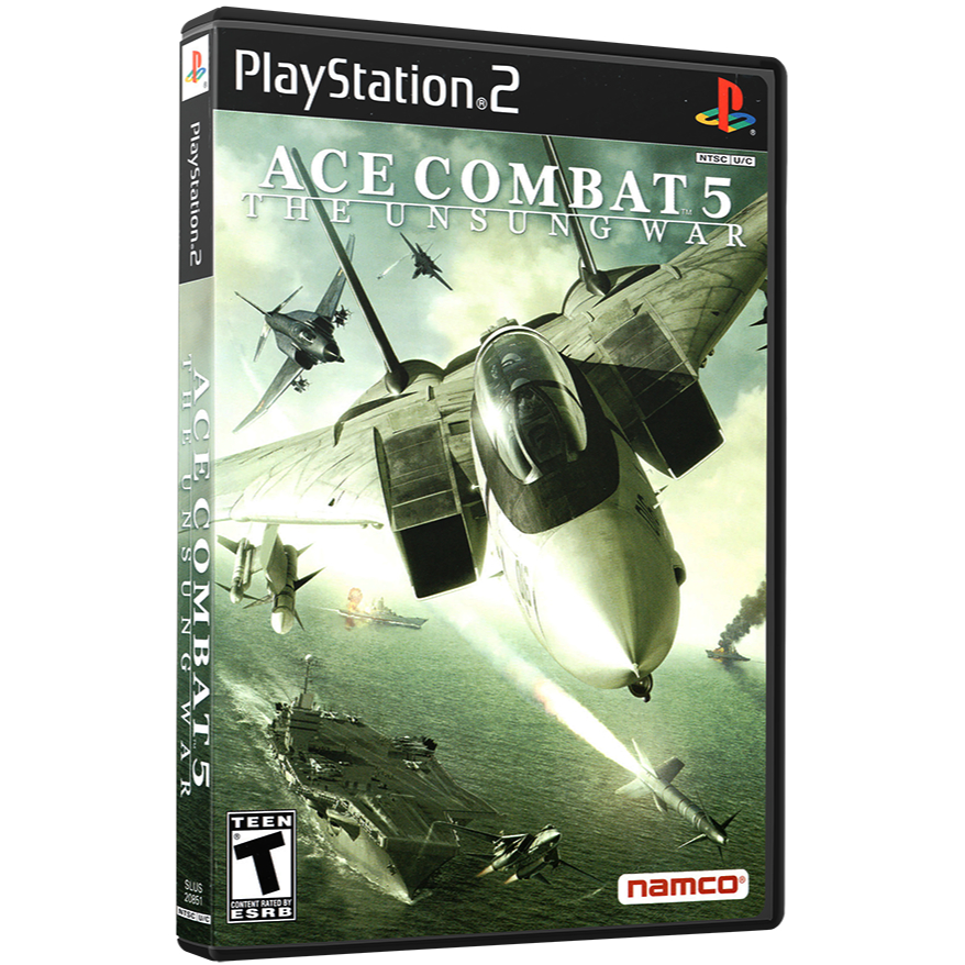 Ace Combat 5 - The Unsung War Jogo Playstation 2 Ps2 | Shopee Brasil