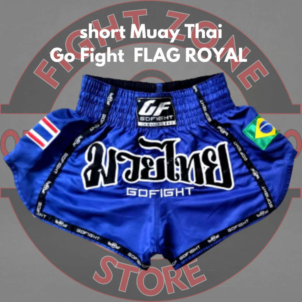 Short Muay Thai Go Fight FLAG ROYA | Shopee Brasil
