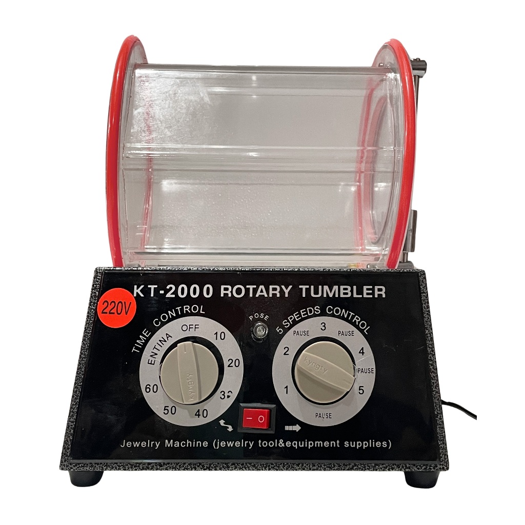 Tamboreador 5kg rola rola polimento + 1 KG DE ESFERAS + 1 PAR DE CORREIAS RESERVA KT 2000 ...