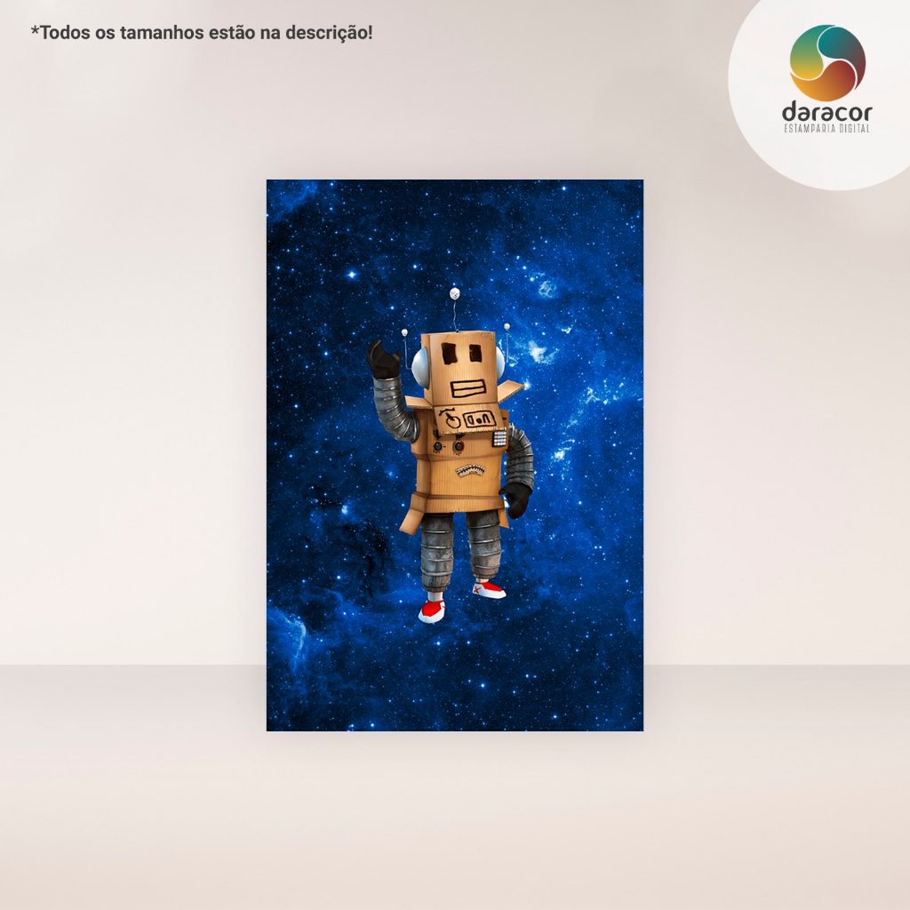 Painel Vertical Retangular Roblox C/elástico | Shopee Brasil