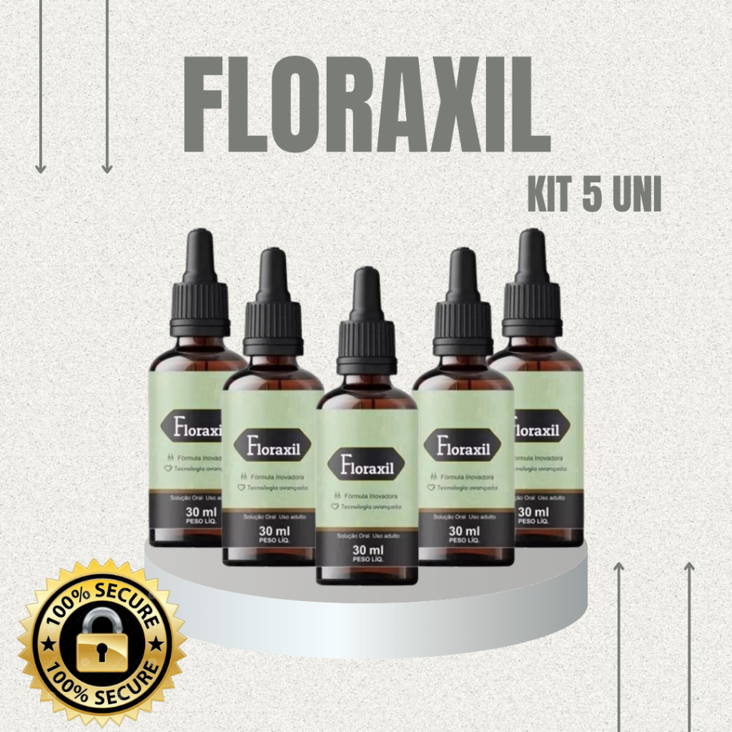 Mega Promoção 5 Floraxil Original Super Potente | Shopee Brasil