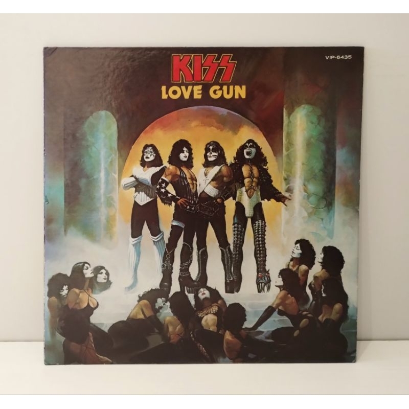 Lp Kiss Love Gun 1977 - importado Japão | Shopee Brasil
