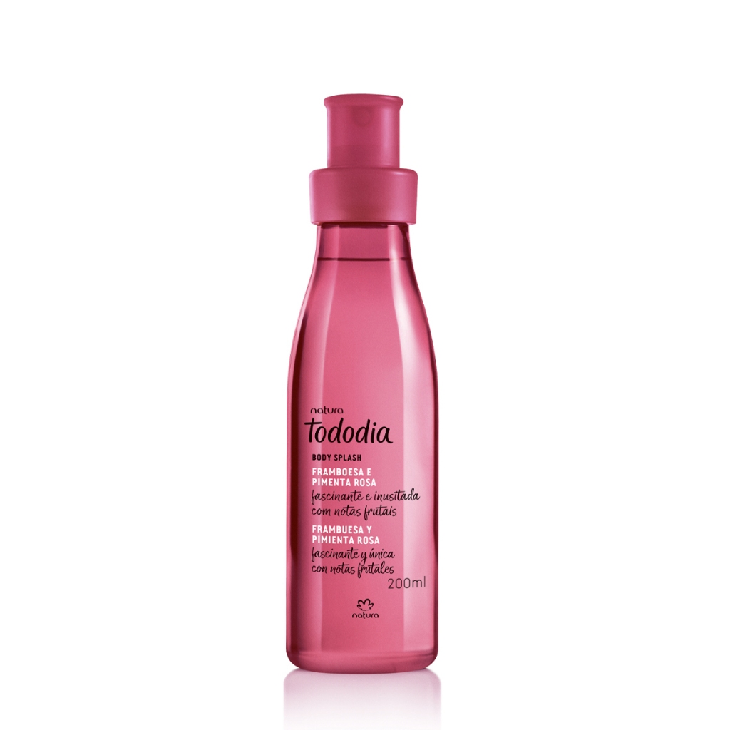 Framboesa e Pimenta Rosa Body Splash Desodorante Colônia 200ml | Shopee ...