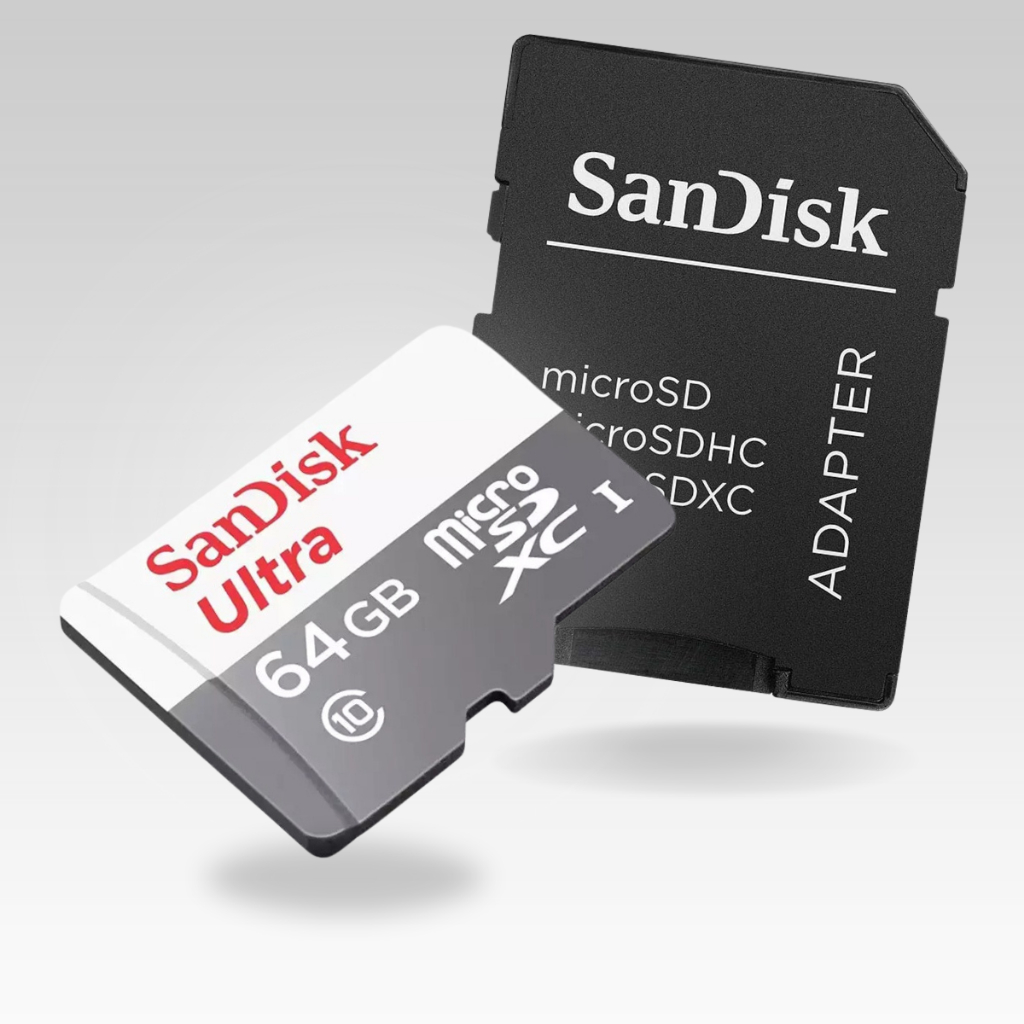 Kit Cartão Micro SD Memória 128G 64G Ultra Com Adaptador p/ Câmera ...