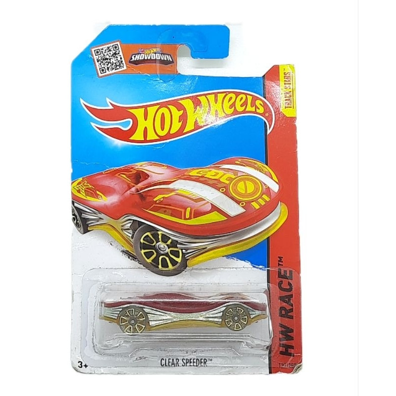 Hot Wheels - Clear Speeder | Shopee Brasil