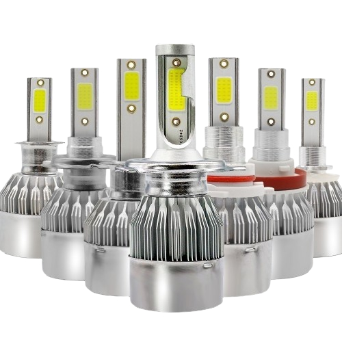 Par Lâmpadas C6 Super Led 6000K 7200 Lúmens H1 H3 H4 H7 H11 HB3 HB4 | Shopee Brasil