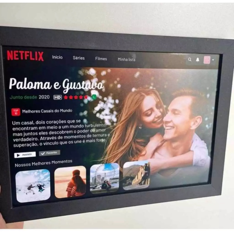 Quadro Netflix | Shopee Brasil