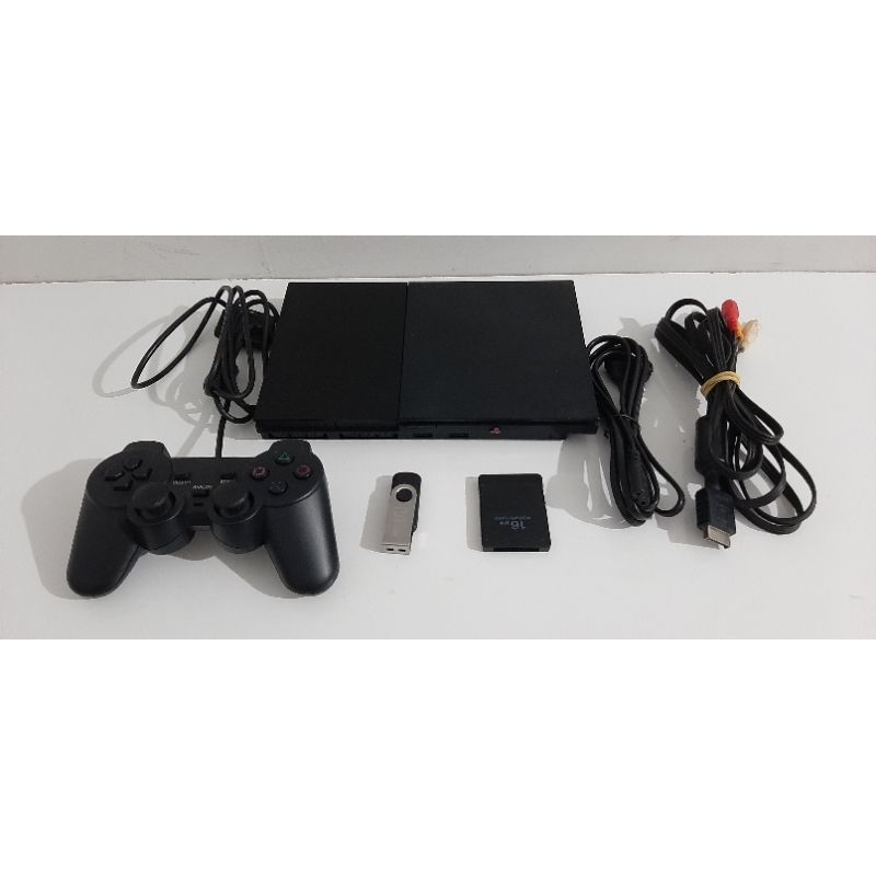 console ps2 kit completo OPL (Leia a descrição) | Shopee Brasil