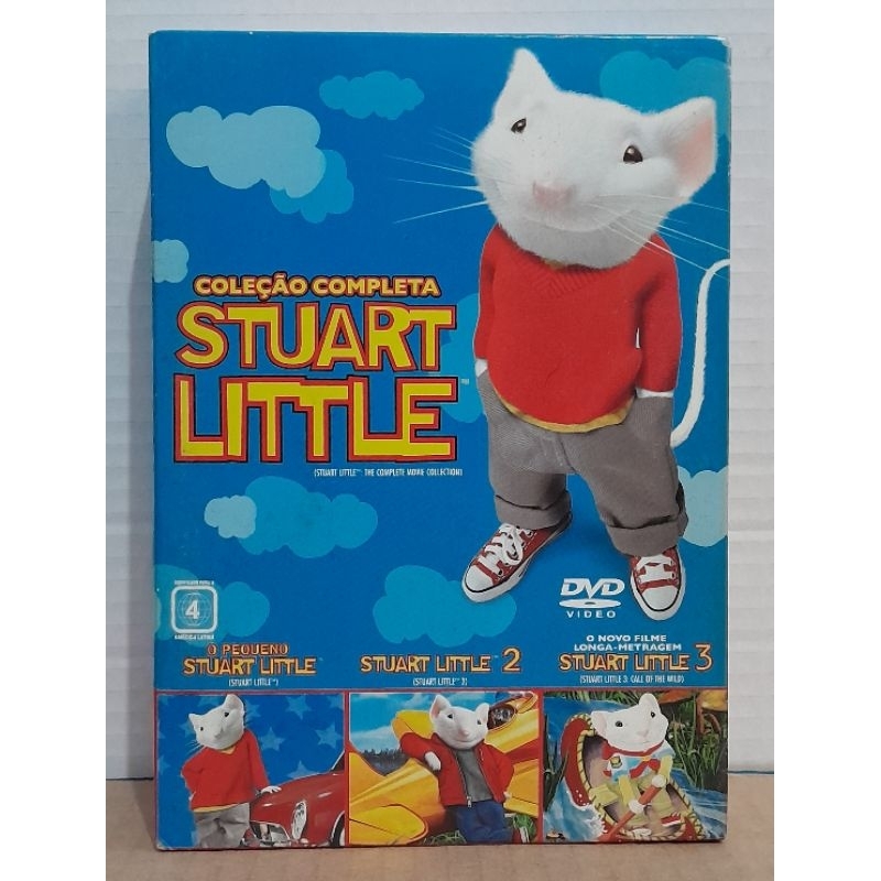 Dvd Coleção Stuart Little 1, 2 e 3 - C/ Luva - Original Usado | Shopee ...
