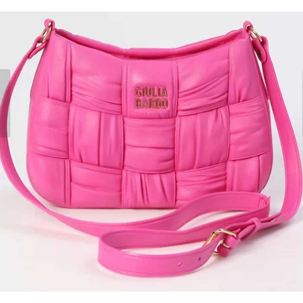 Bolsa Tiracolo Cecilia Matelône Rosa Pink - Giulia Bardo PVC Full ...