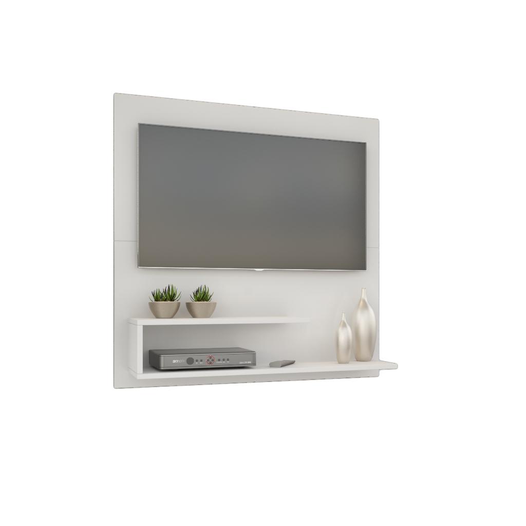 Painel/SUPORTE P/ TV de 32" C/ Nicho de madeira (Sala/Quarto/Área de ...