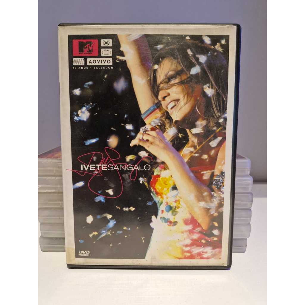 IVETE SANGALO - 10 ANOS - AO VIVO EM SALVADOR - DVD - Original | Shopee Brasil